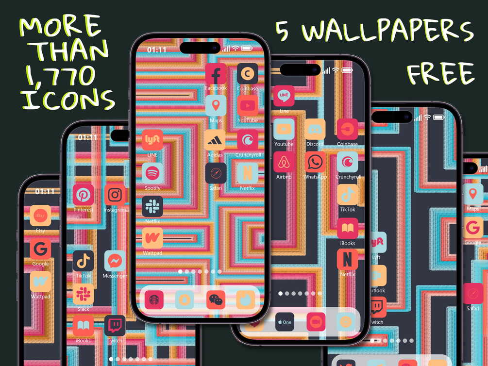 +1770 SQUARE iOS icons