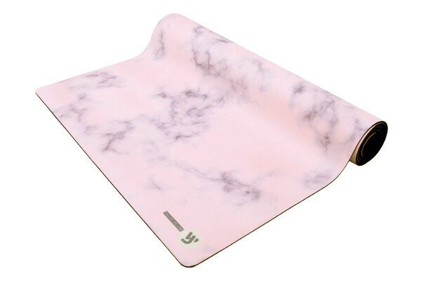 Yoga Mat: BLUSH MARBLE