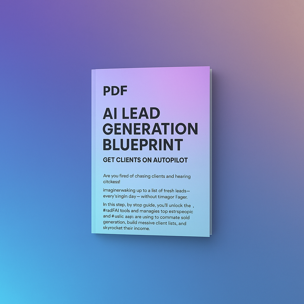 AI Lead Generation Blueprint: Get Clients on Autopilot