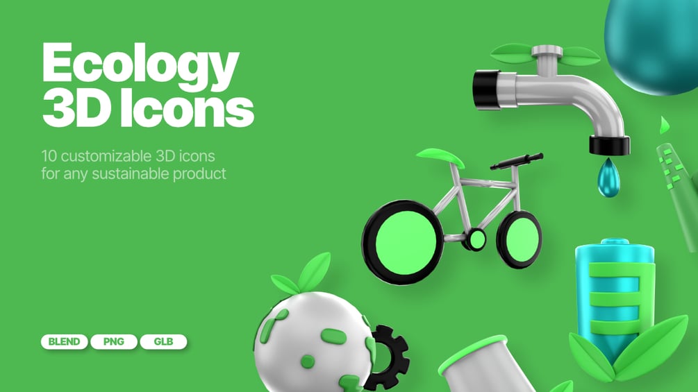 3D Ecology Icon