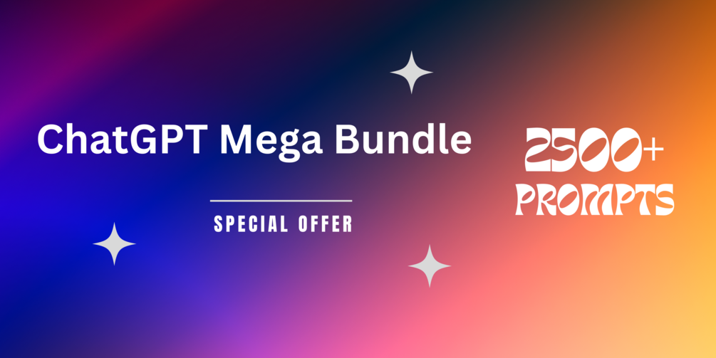 Chat GPT & Midjourney Prompts Mega Bundle (2500+)