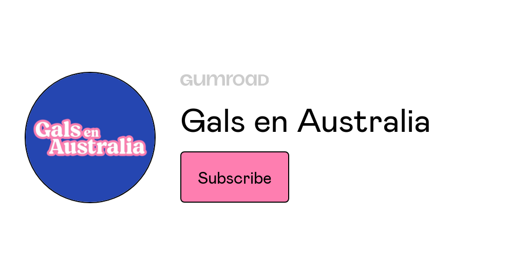 Gals en Australia