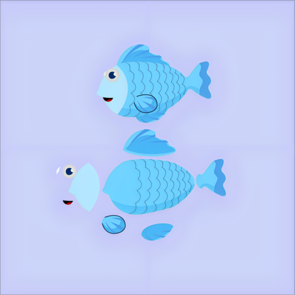 Fish Character 2D