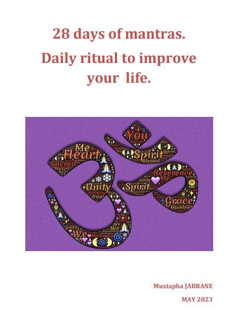 28 days of mantras. Daily ritual to improve your life.