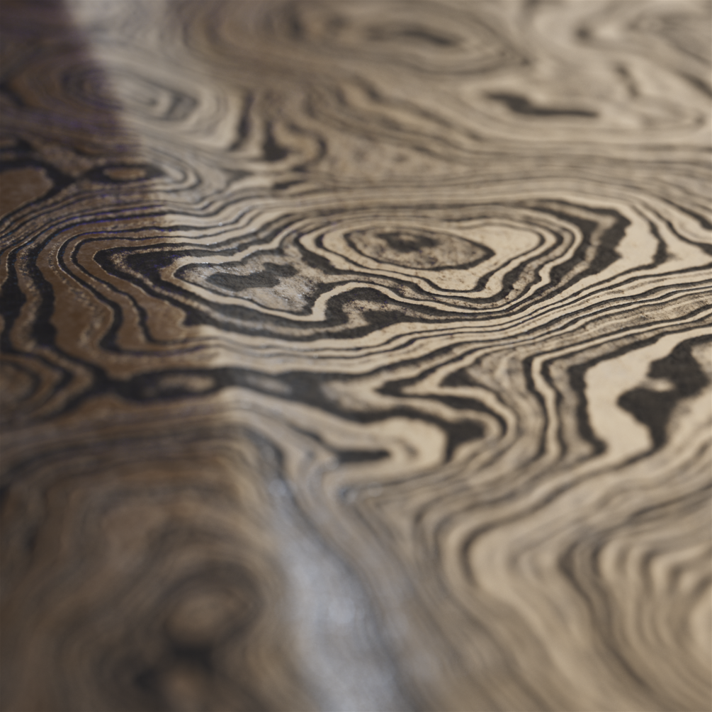 Procedural Damascus Steel (C4D + Octane)