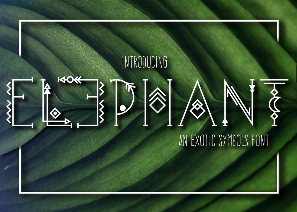 Elephant Font