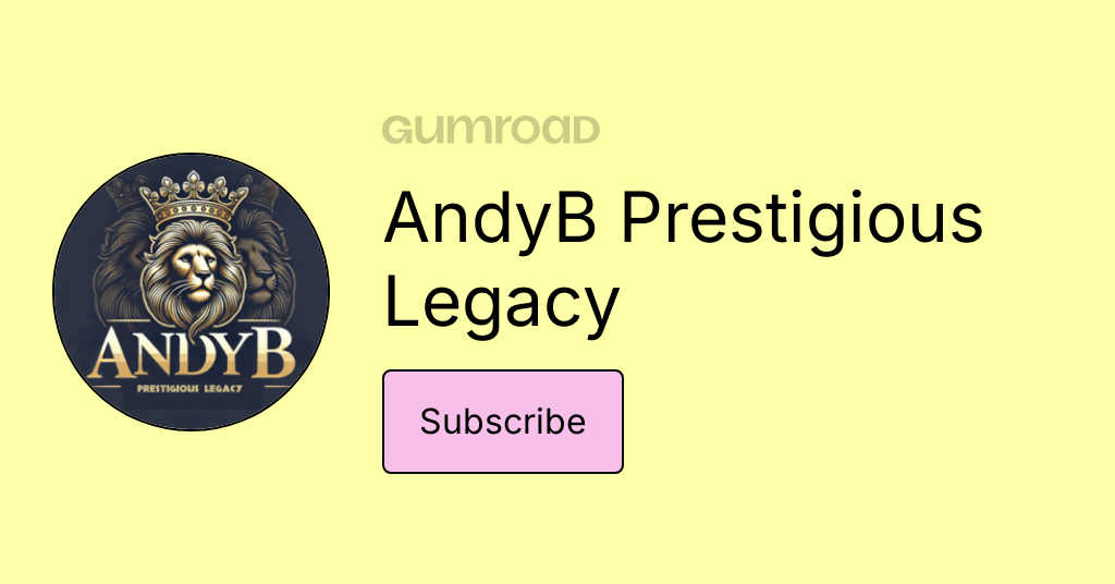 AndyB Prestigious Legacy