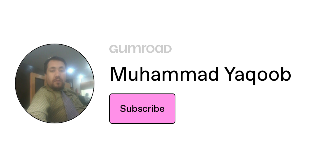 Muhammad Yaqoob