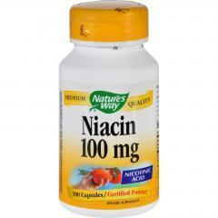 Niacin - 100 mg - 100 Capsules