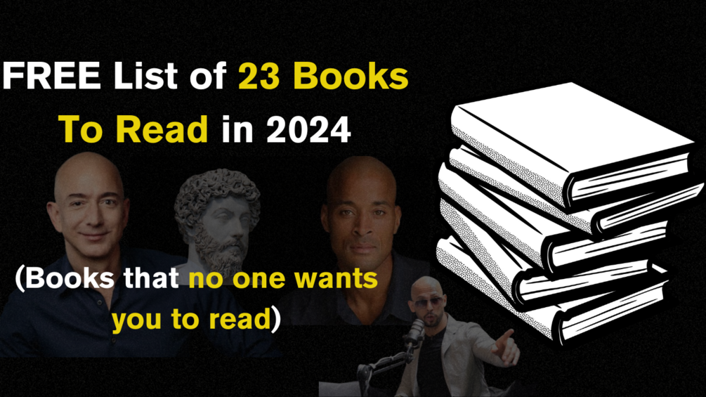 FREE List of 23 Books to Read in 2024