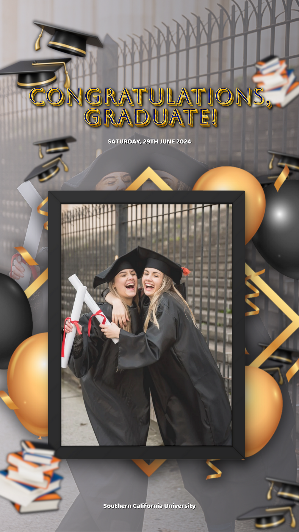 CONGRATULATIONS GRADUATE TEMPLATE