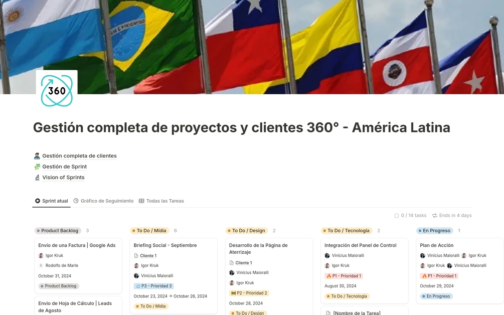Notion | Gestión de Proyectos 360° - LATAM