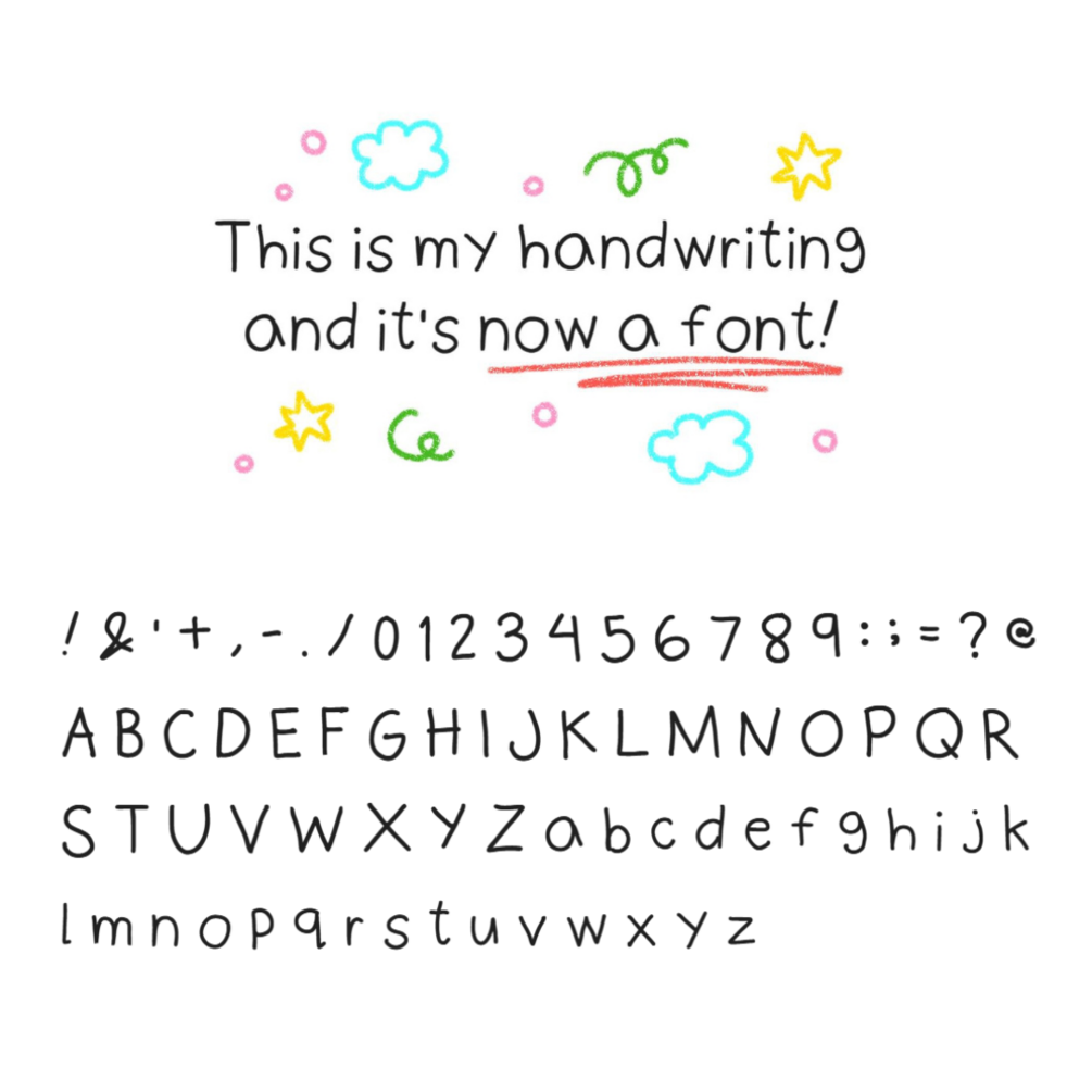 Jomae's Letters Font