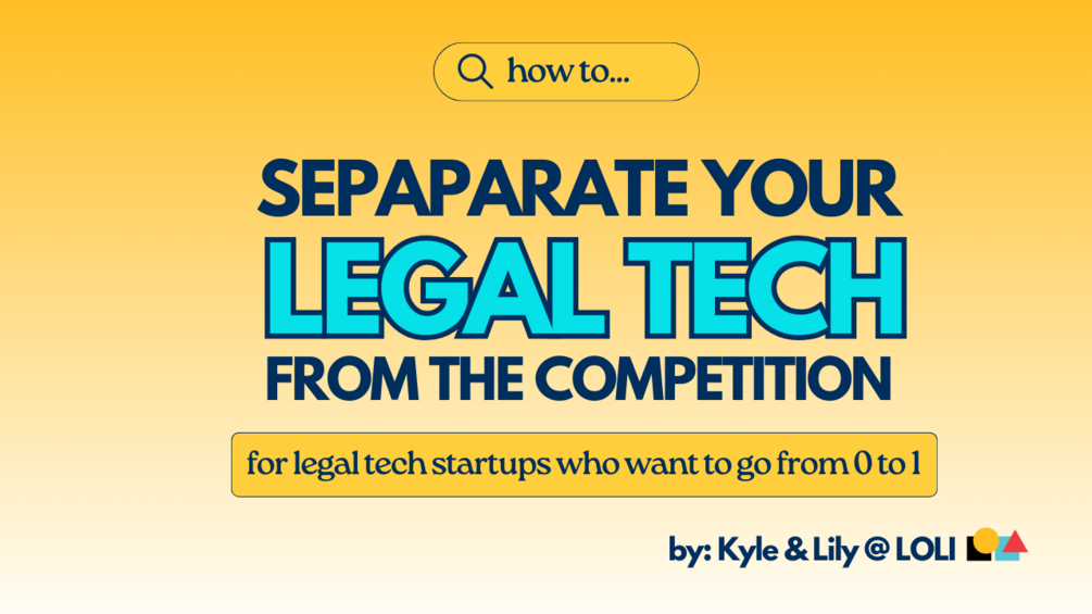 Separate Your Legal Tech From The Competition