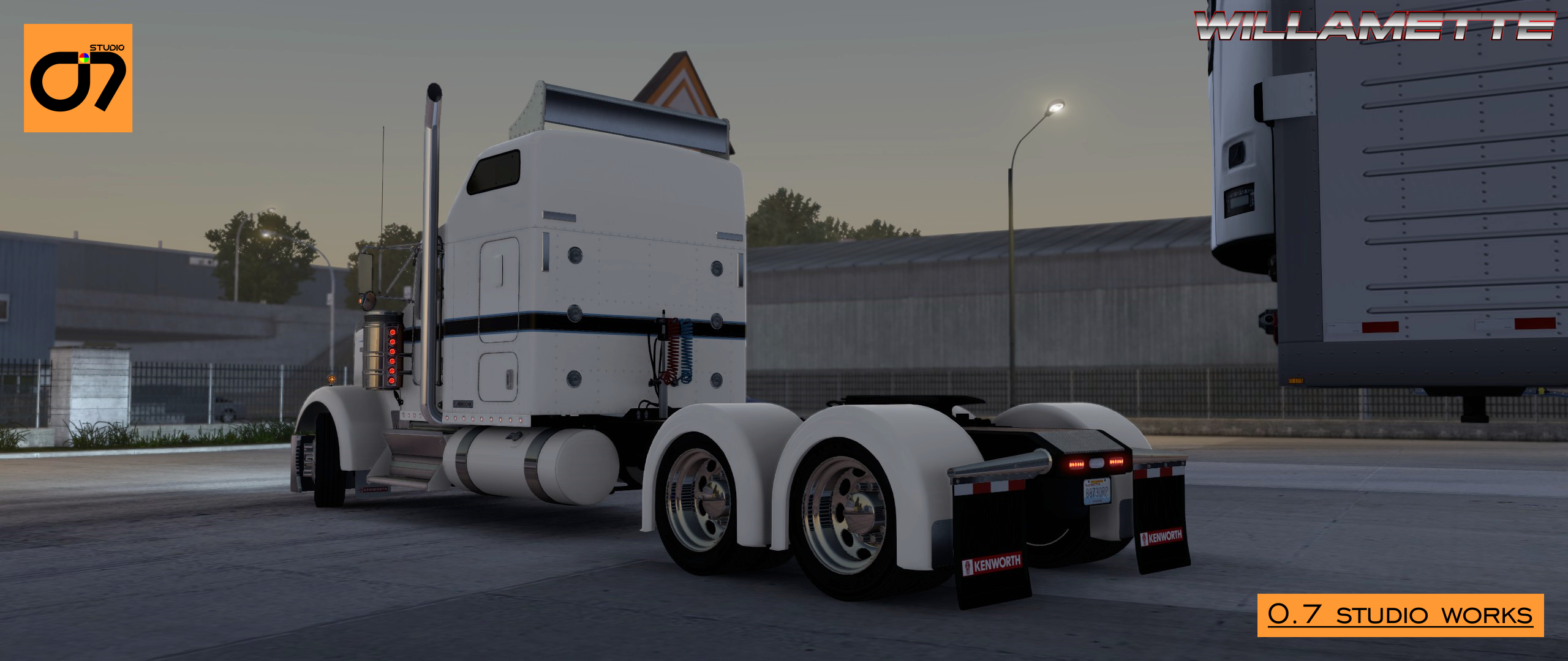 Kenworth W900L Willamette Paint Scheme