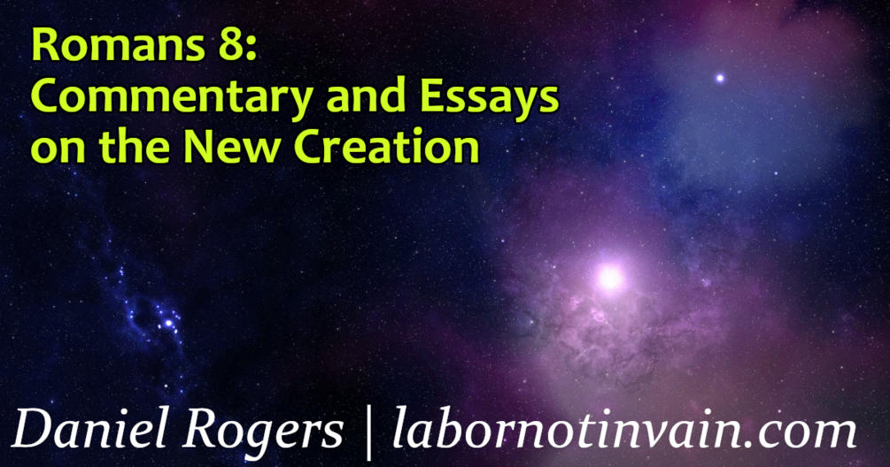 Romans 8 Commentary And Essays On The New Creation