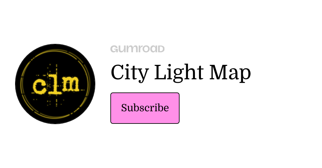 City Light Map