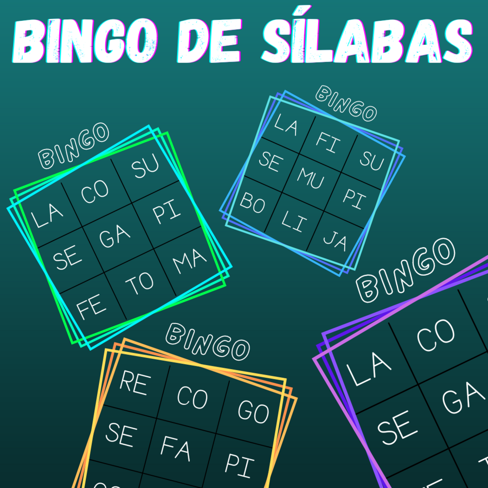 BINGO DE SÍLABAS