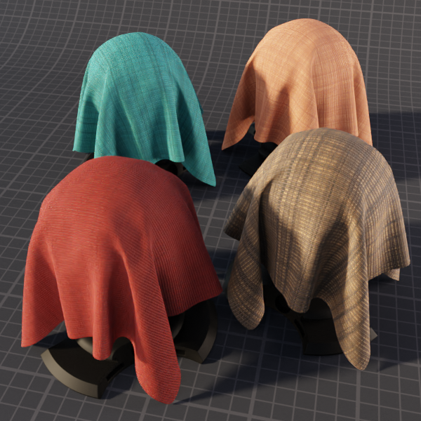 Procedural Generic Fabric Materials for Blender 3D