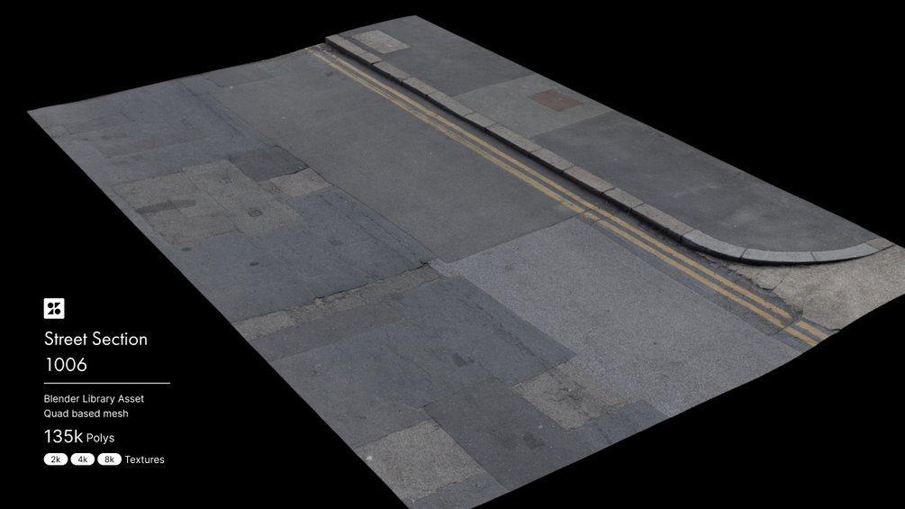 Pavement | 3D Blender Asset + FXB [1006]