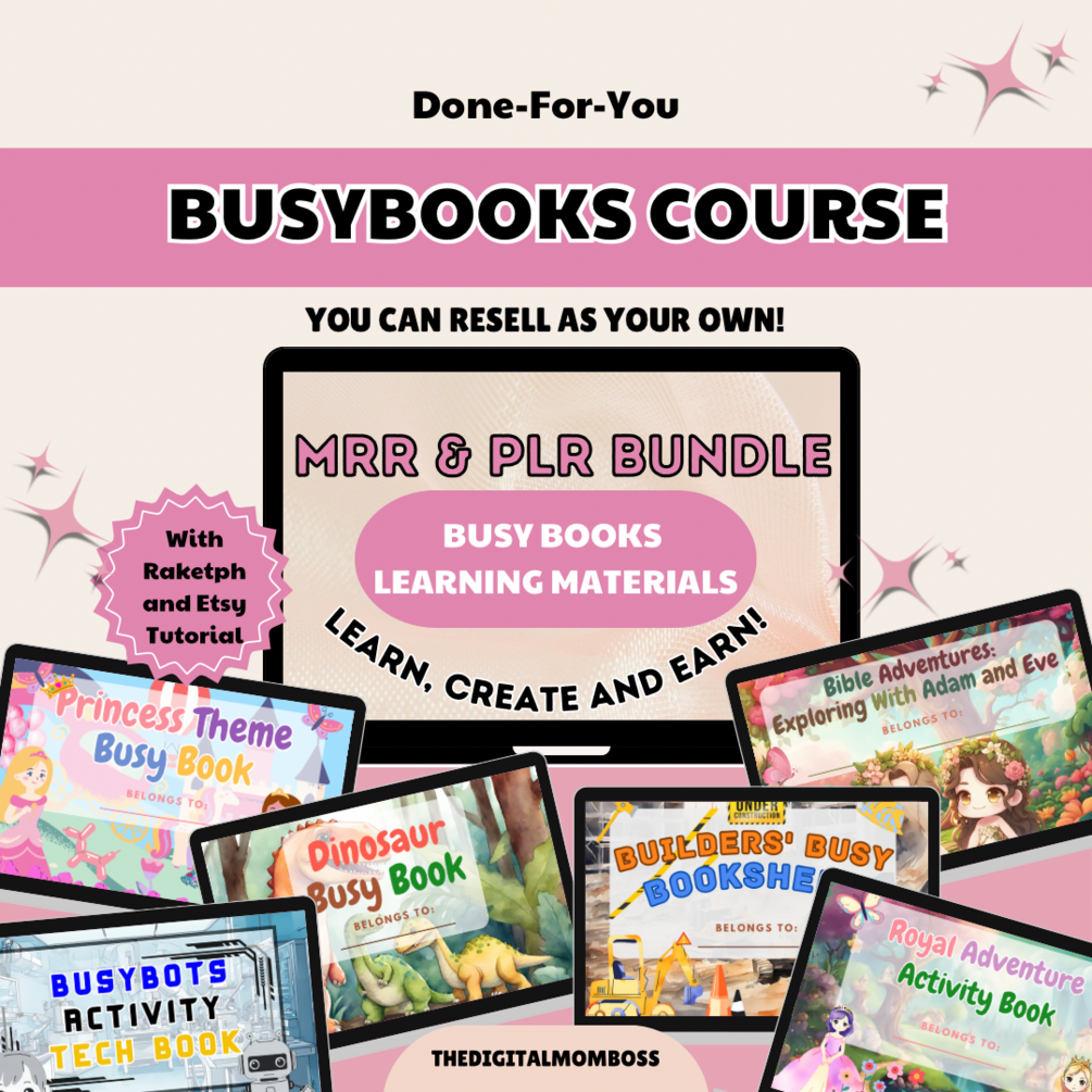 Busybooks Course Kids Learning Materials