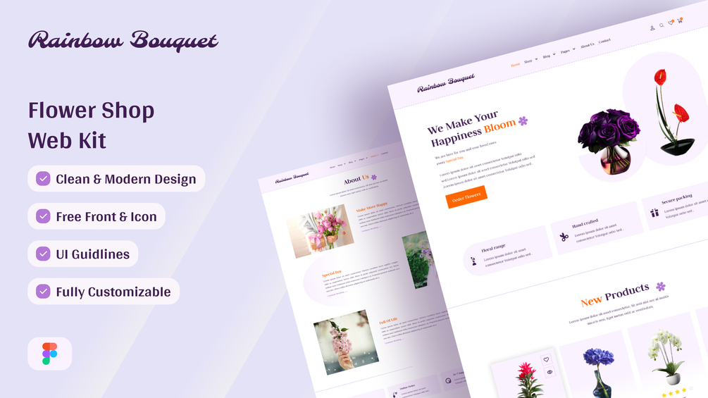 Flower Shop E-commerce Website