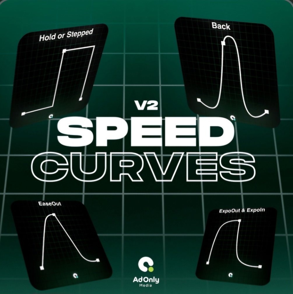 Speed curves in Adobe After Effects