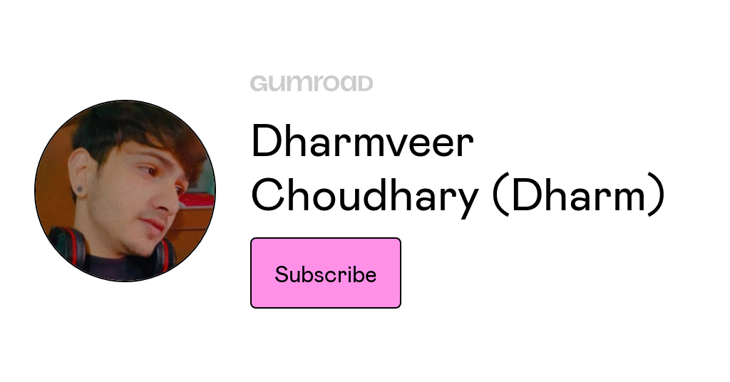 Dharmveer Choudhary (Dharm)