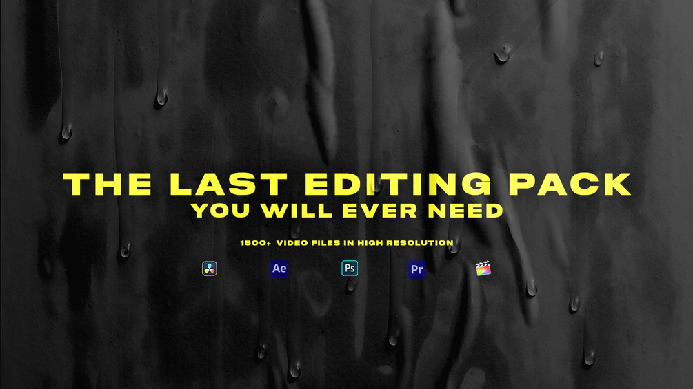 ULTIMATE EDITING PACK (1500+ files)