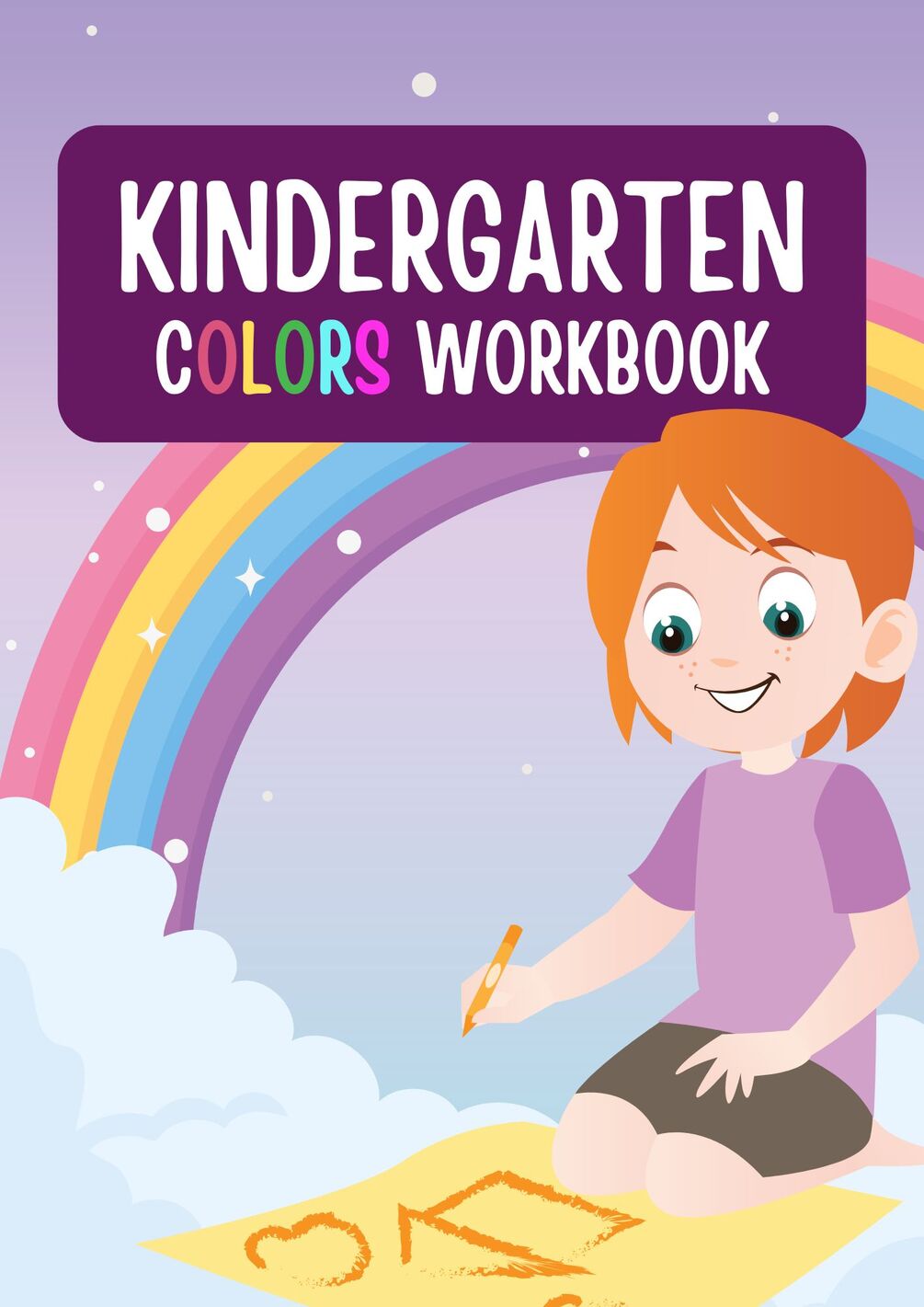 Colors Worksheet in Colorful Illustrative Style