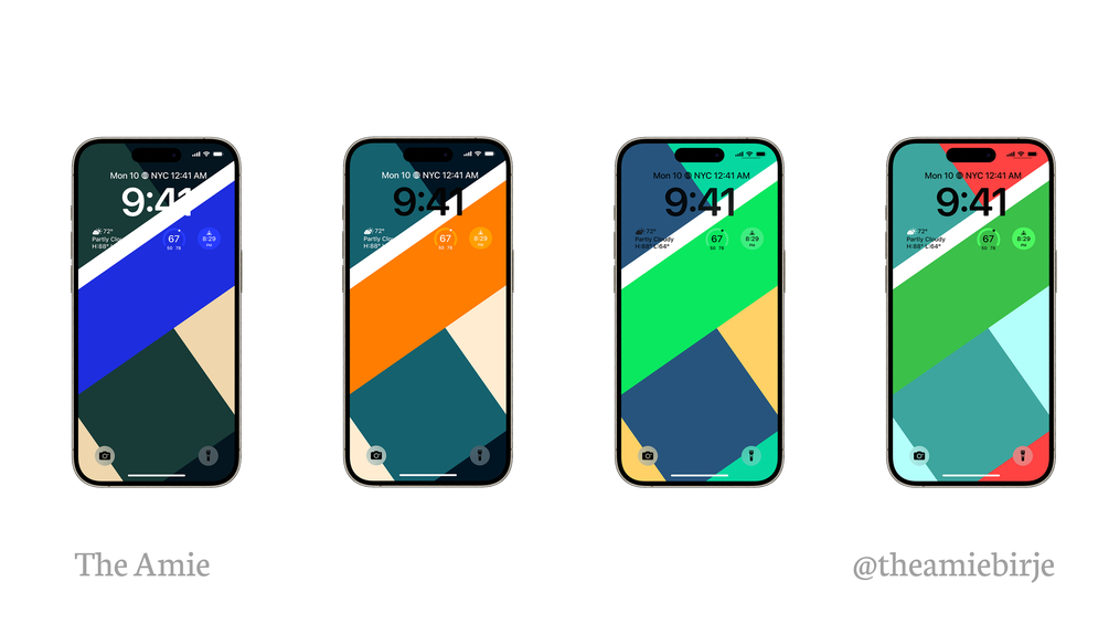 Vivid Rects Wallpaper Pack