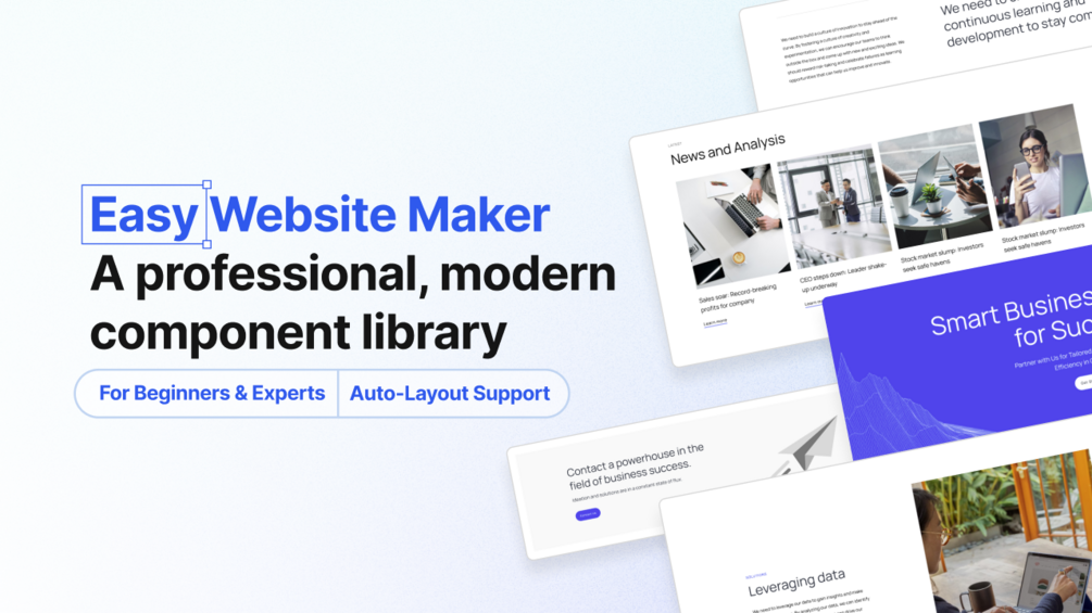 Easy Website Maker - For Figma