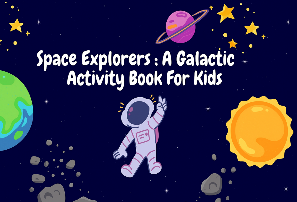 Space Themed Activity Book for Kid