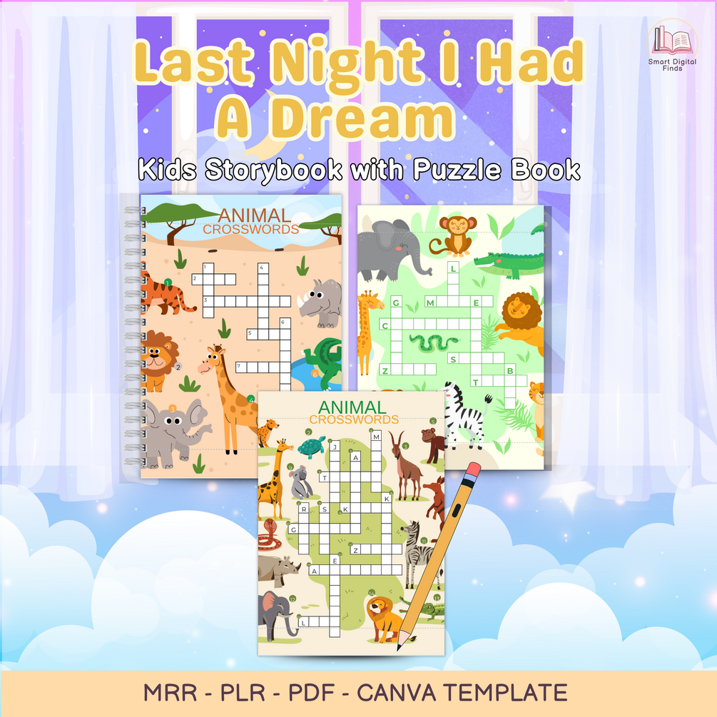 Kids Storybook: Last Night I had A Dream