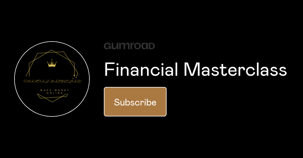 Financial Masterclass