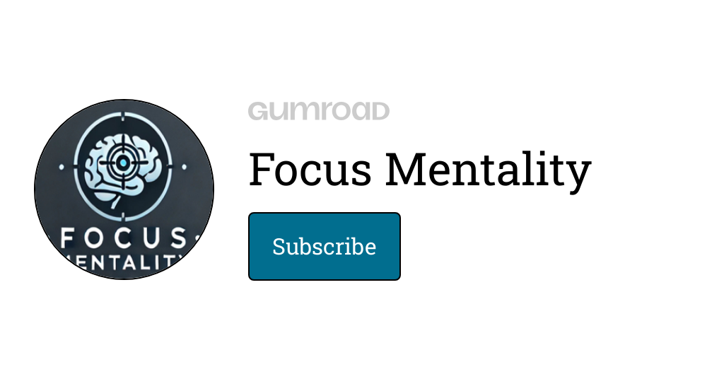 Focus Mentality