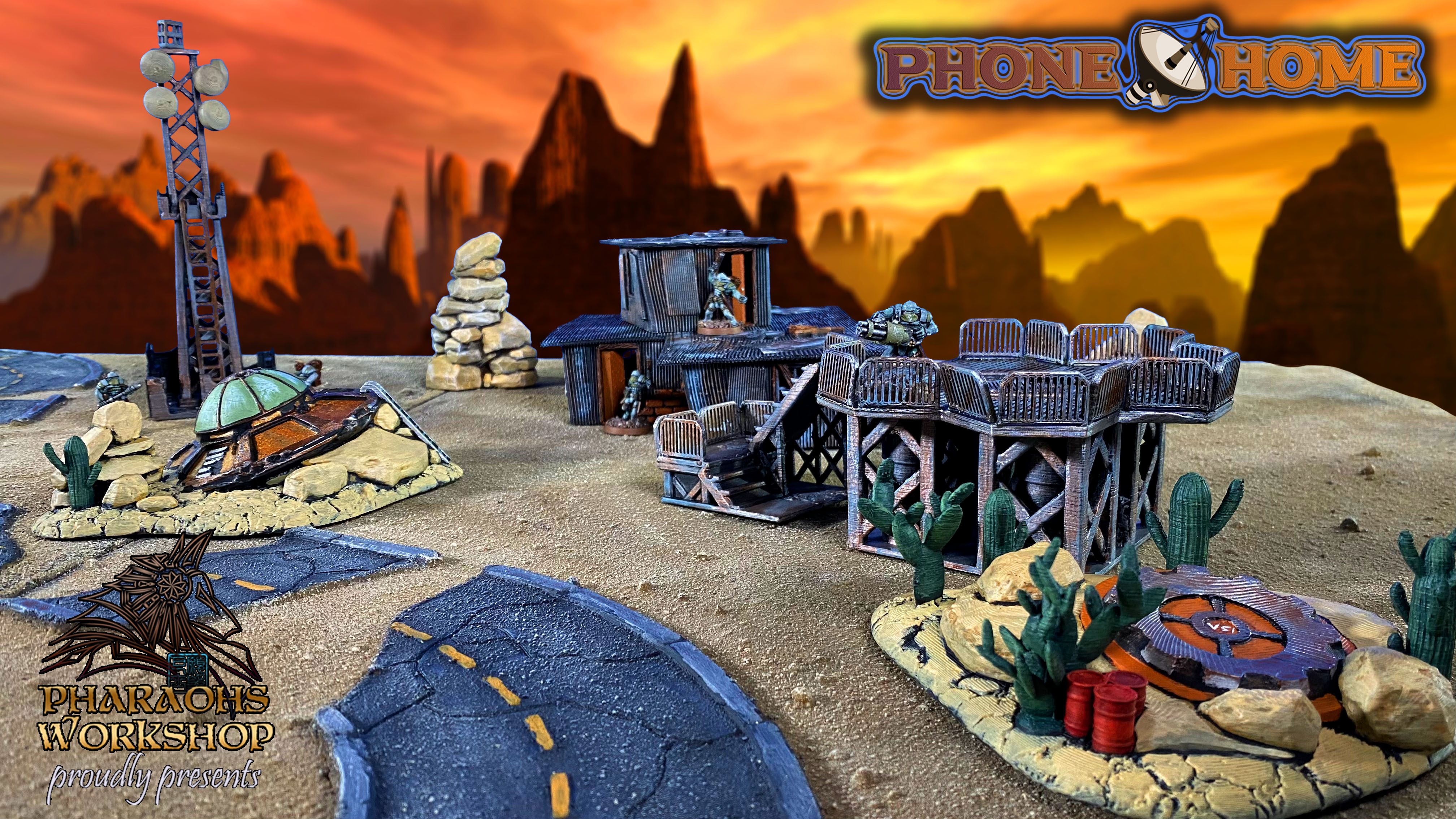 Grey Aliens (Infernal Miniatures)