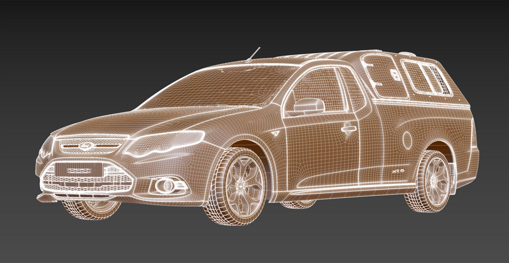 Ford Falcon UTE XR6 Police 2011