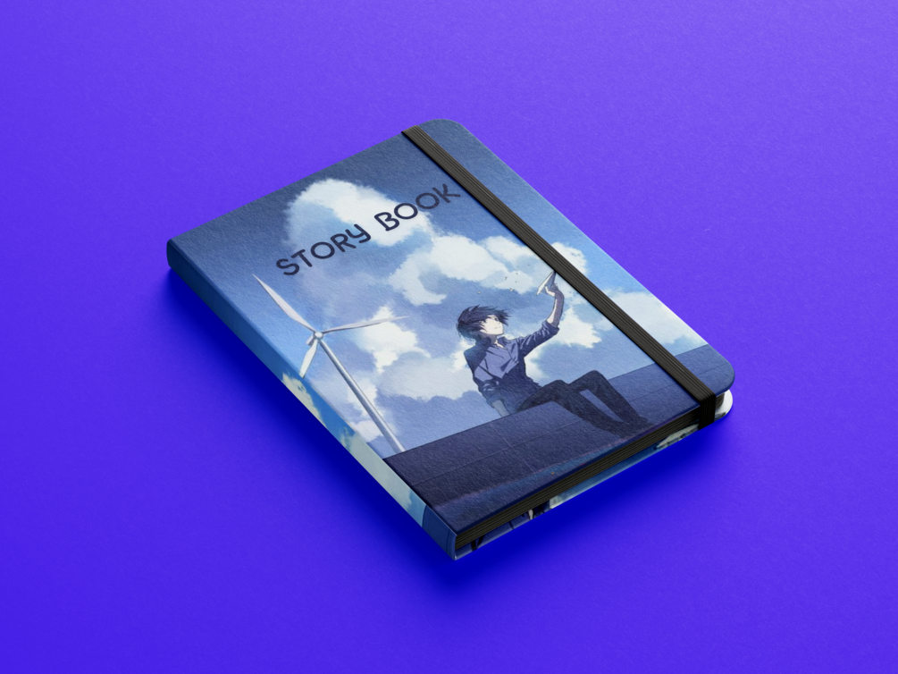 📕 Paper Dreams ️ | Anime-Inspired Digital Creative Notebook (A4)