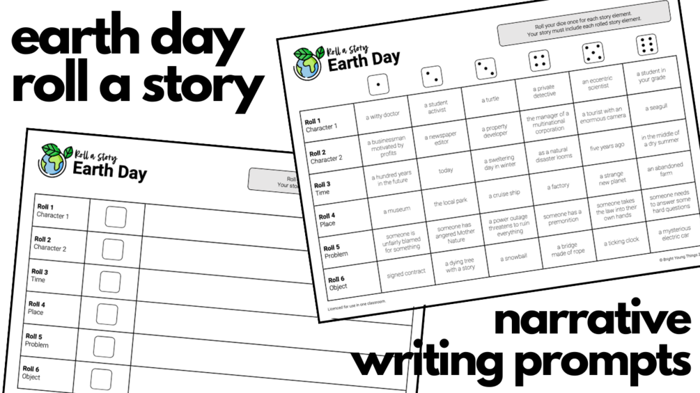 Roll a Story - Earth Day and Environment