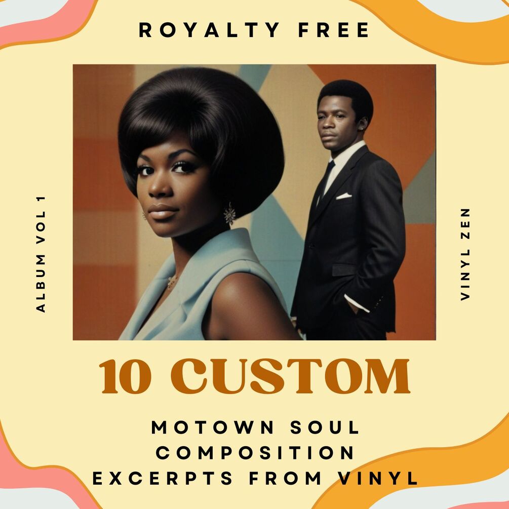 10 Royatly Free Custom Vinyl Motown Soul Compositions