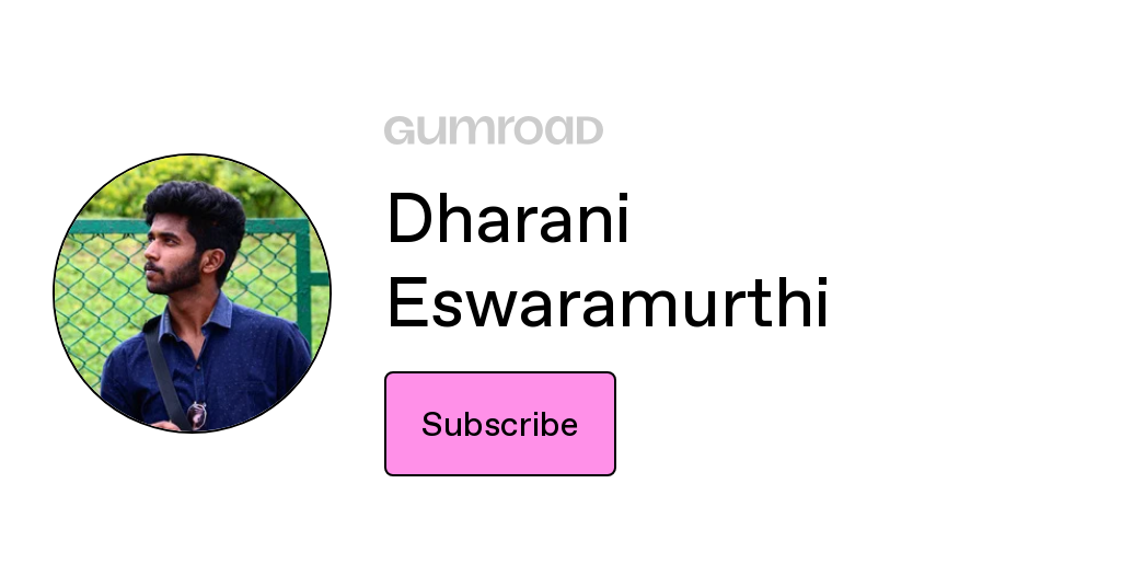 Dharani Eswaramurthi