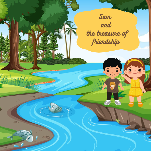 Kids Storybook Sam and the treasure of friendship
