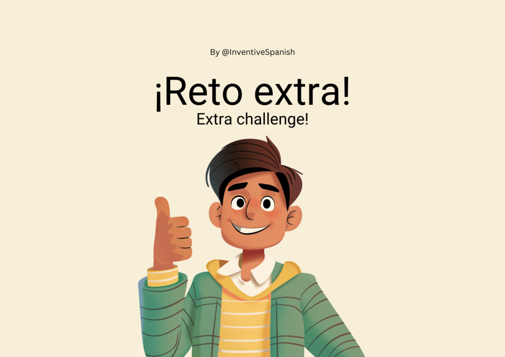 ¡Reto extra! (Salir de casa)