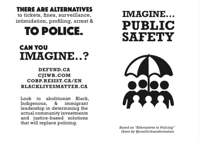 Imagine Public Safety (Defund the Police) - Print Your Own Zine