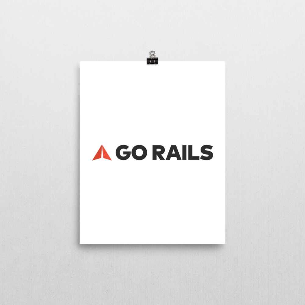 GoRails Poster (18x24)