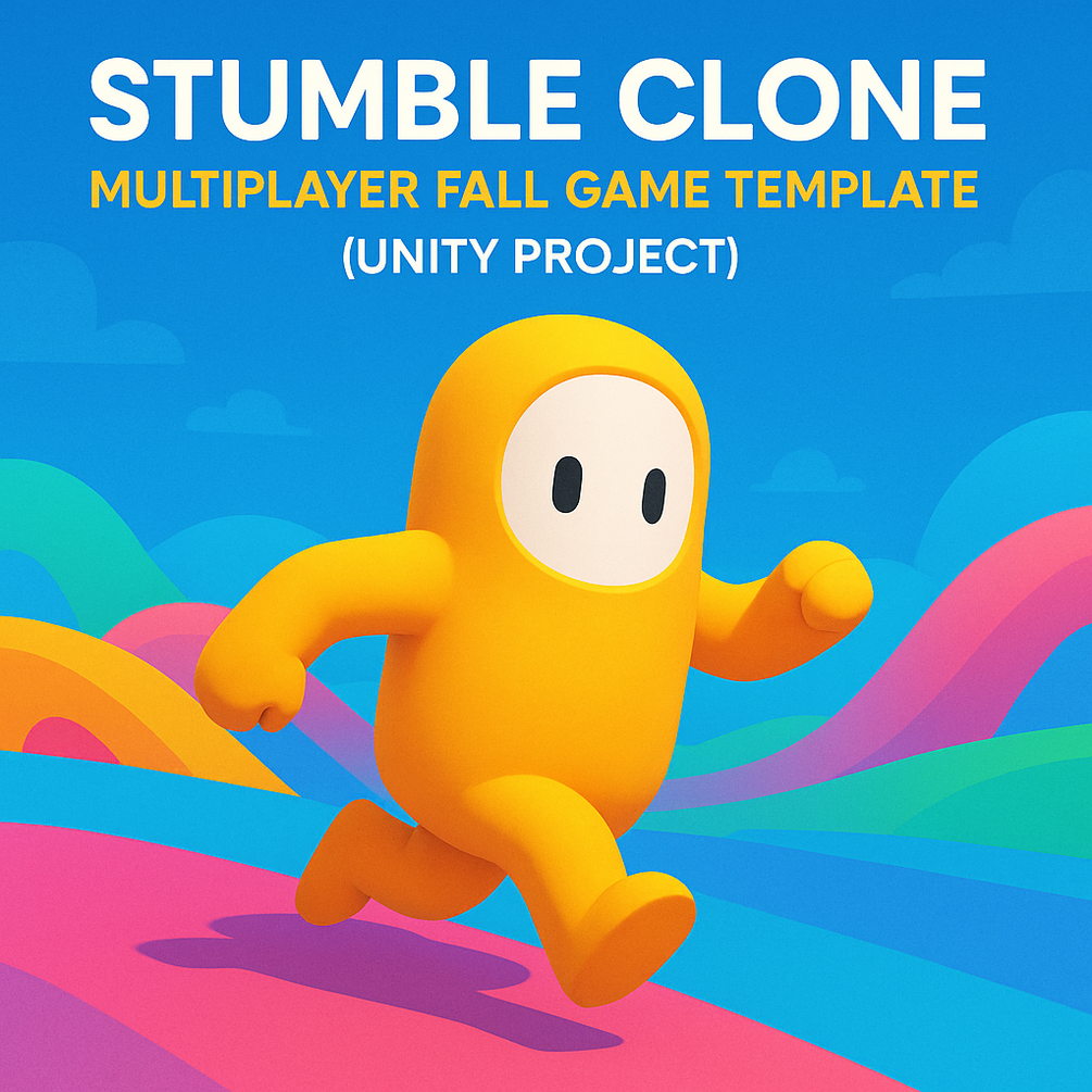 Stumble Clone: Multiplayer Fall Game Template (Unity Project)
