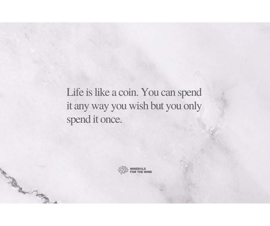 Life is like a coin