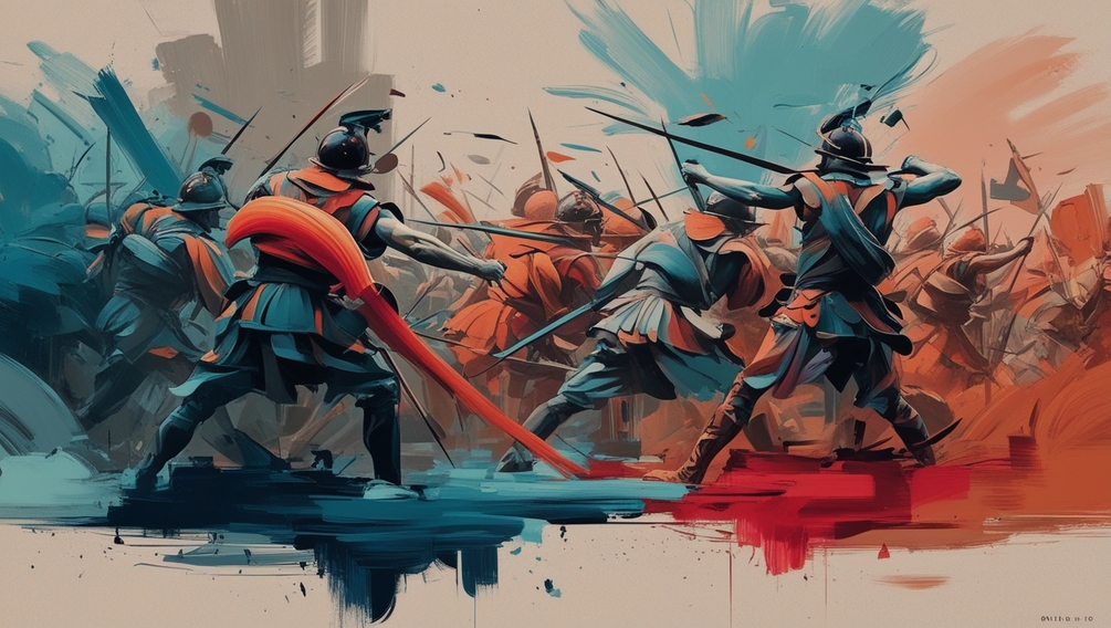 🎨🛡️ Abstract Expression Spartans in Battlefield: Unleash Your Creative ...