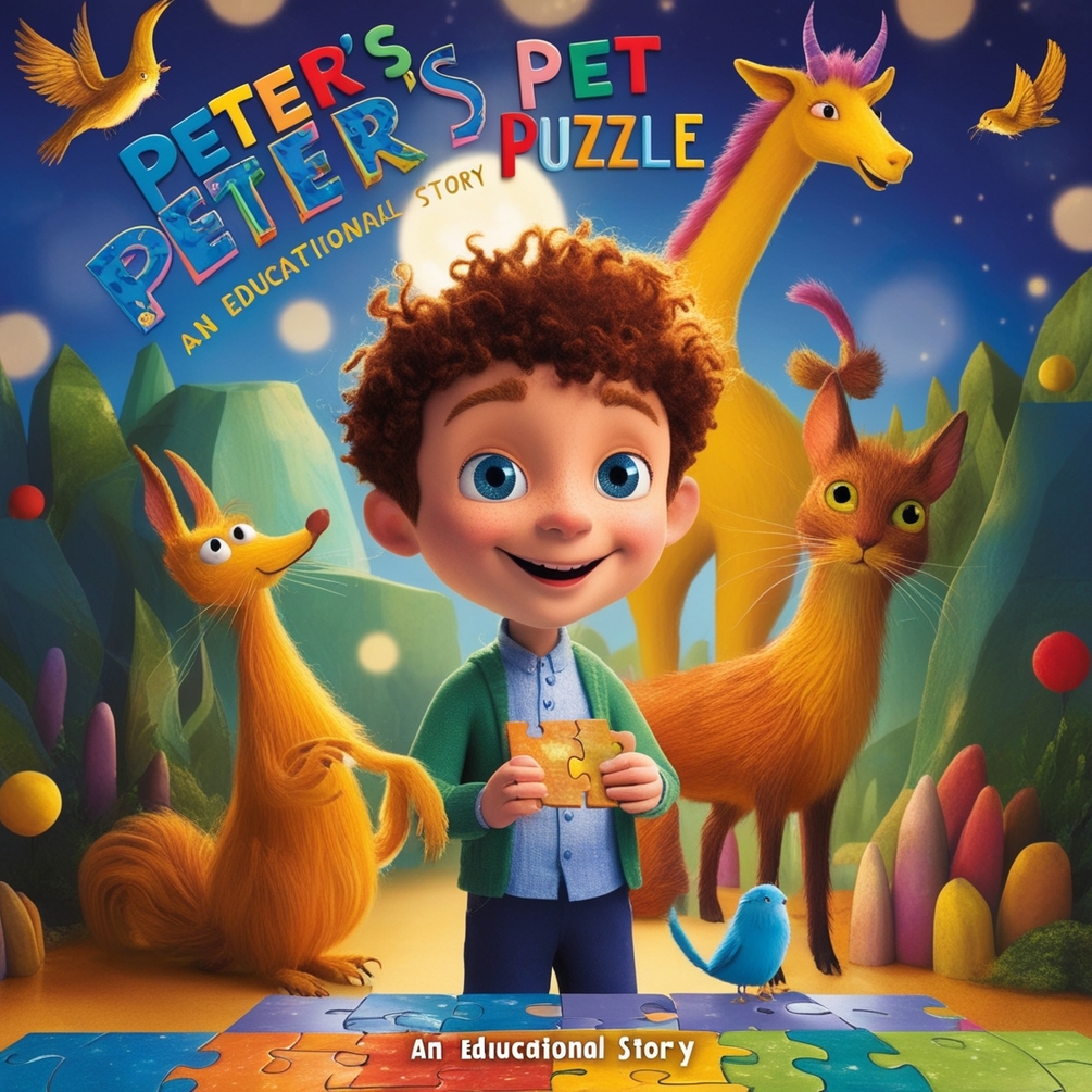 Peter's Pet Puzzle- Educational stories